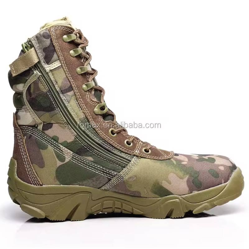 Desert Camouflage Outdoor Hiking Boots Ankle Boot - VM Tacticals ...